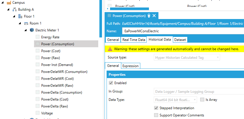 Configuring Energy AnalytiX Extensions