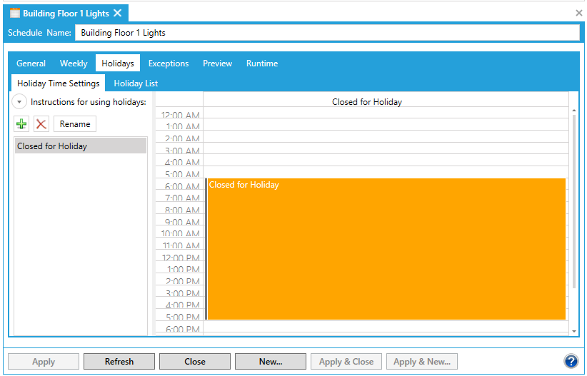 Calendars in ScheduleWorX64