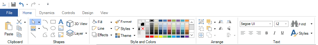 2D Ribbons in GraphWorX