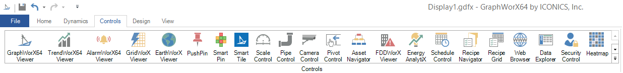2D Ribbons in GraphWorX