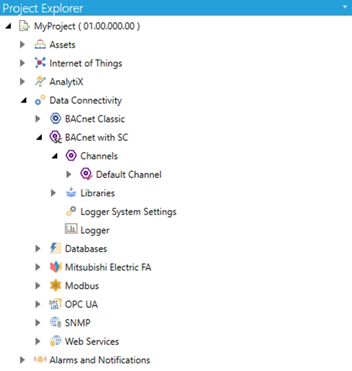 BACnetSC Configuration