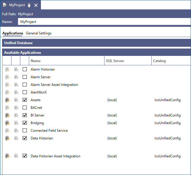Using Data Historian in Assets