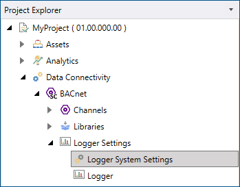 Setting Up the Logger System in BACnet
